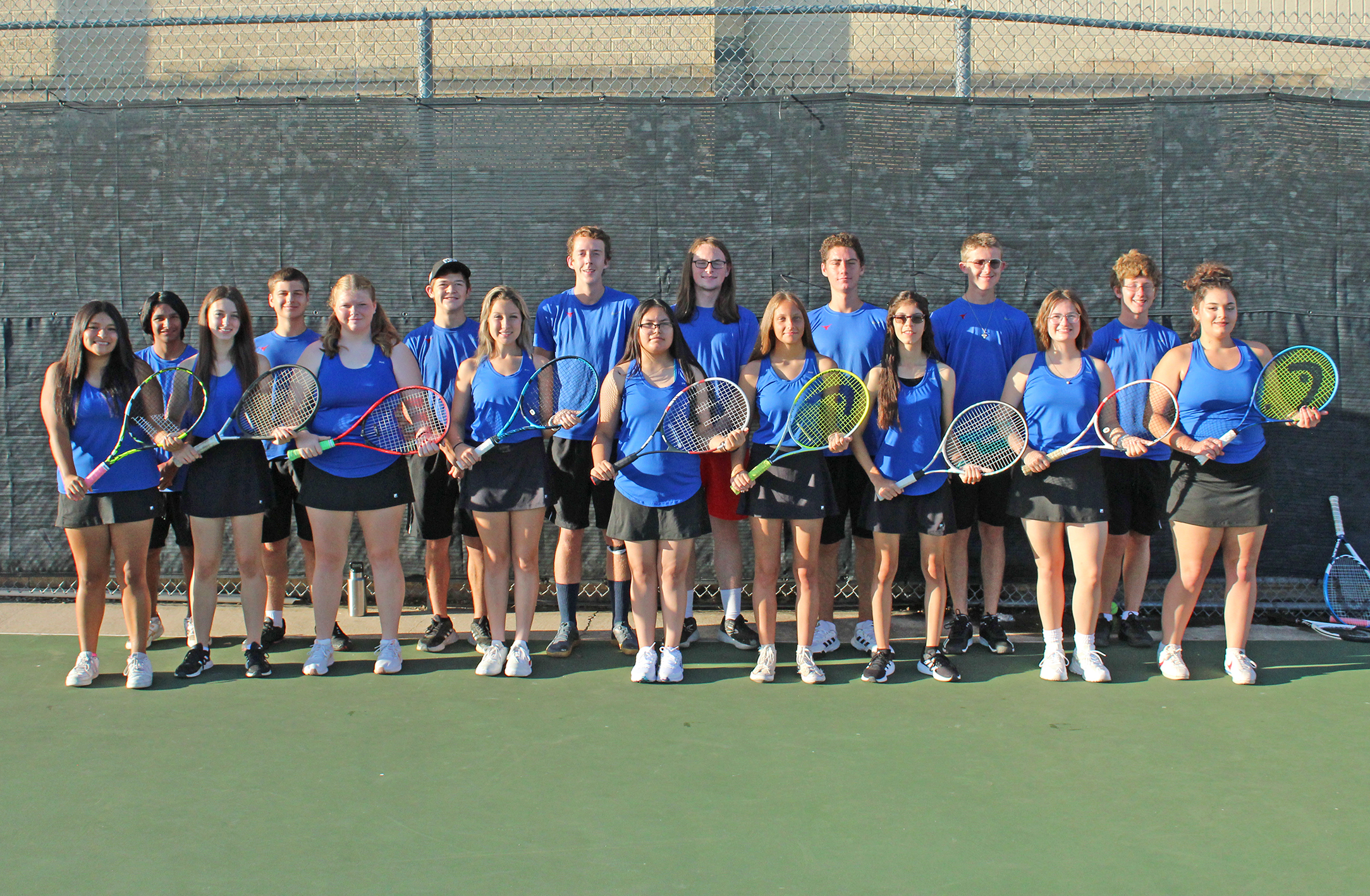 GHS tennis players earn All-District Honors | The Graham Leader
