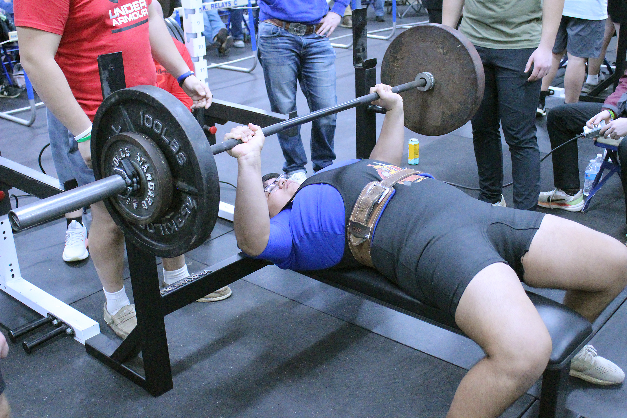 Steers powerlifters show out at home competition | The Graham Leader