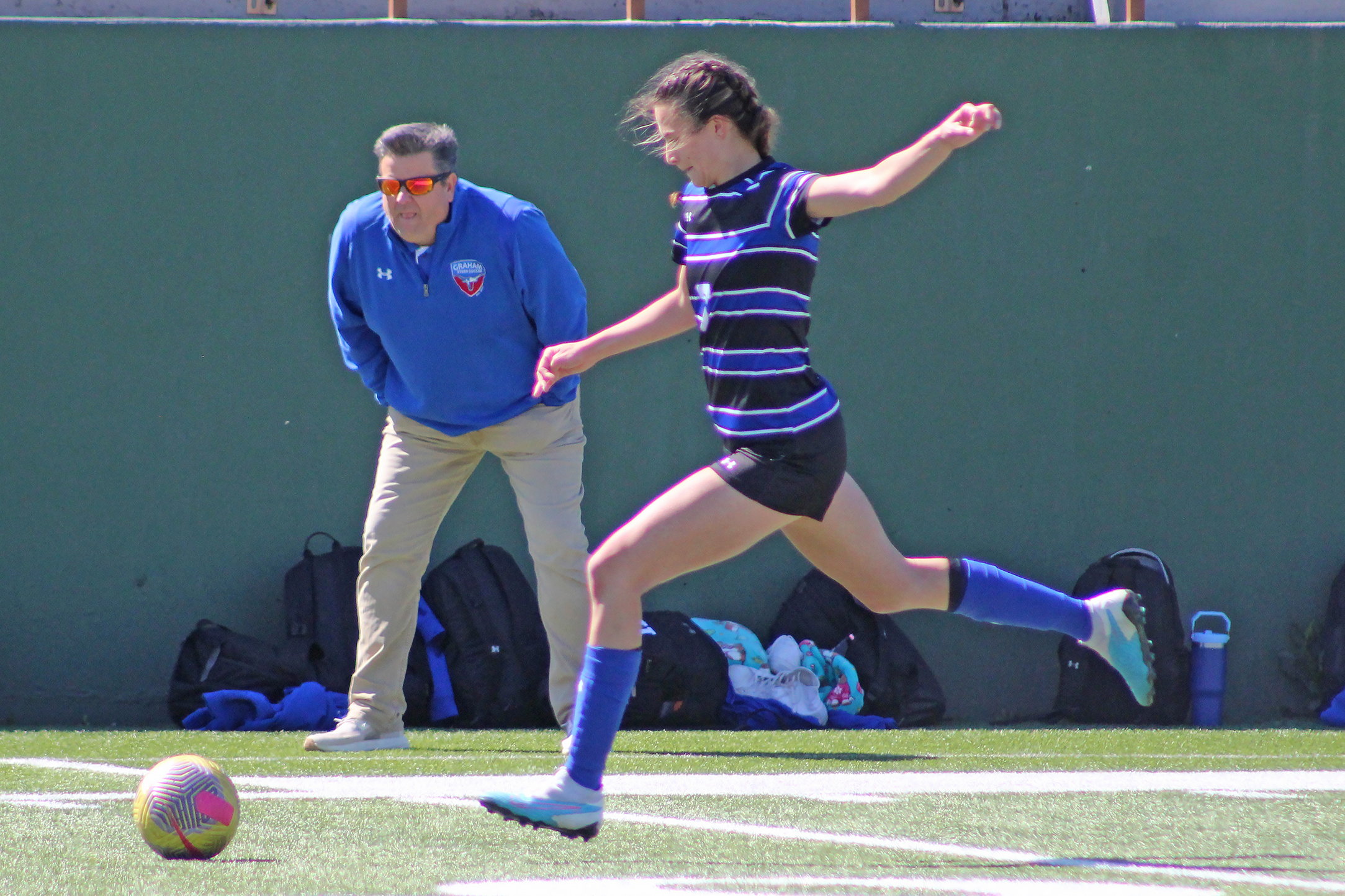Lady Blues soccer wins first playoff game in program history - NewsBreak