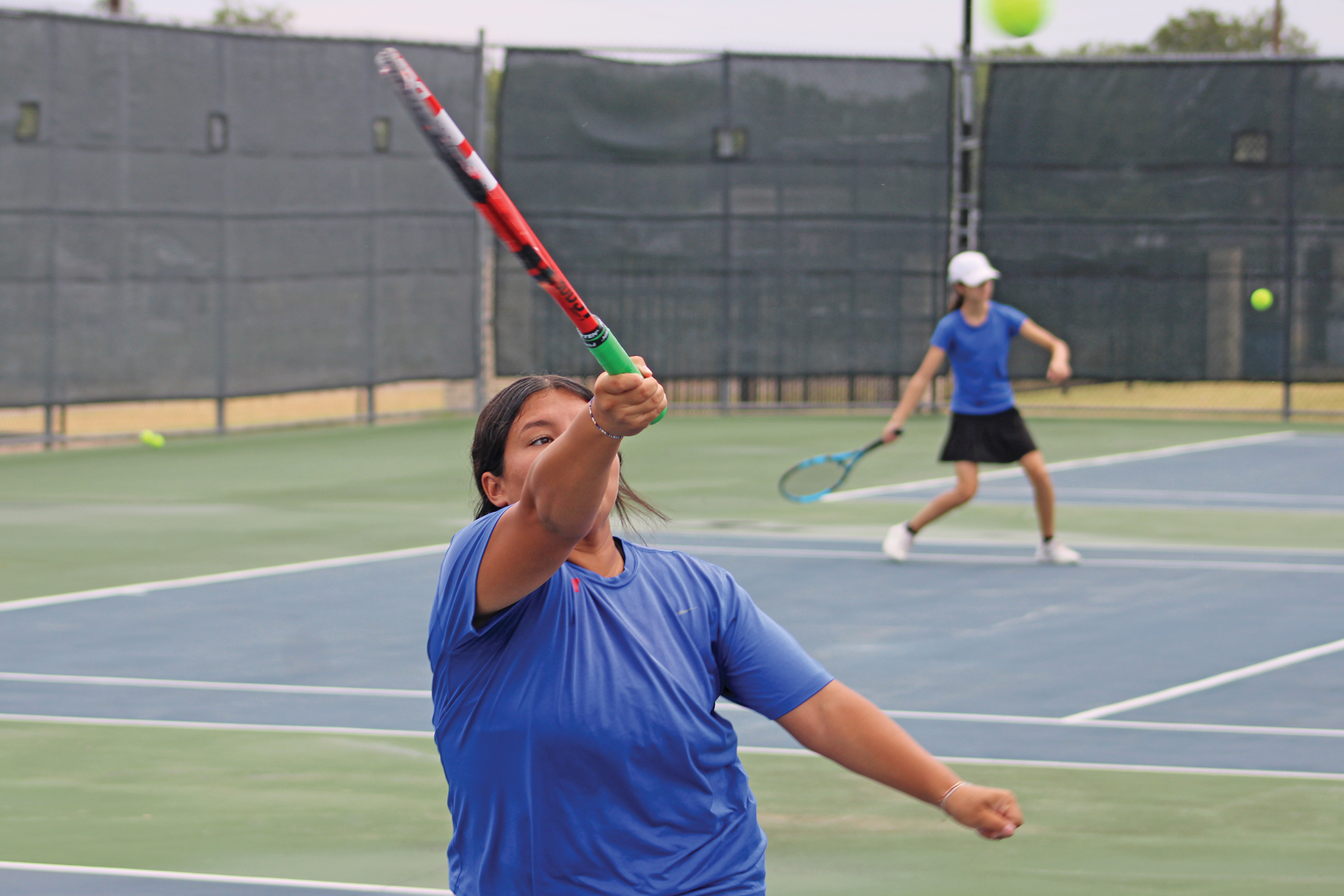 Graham tennis comes up short against Peaster | The Graham Leader