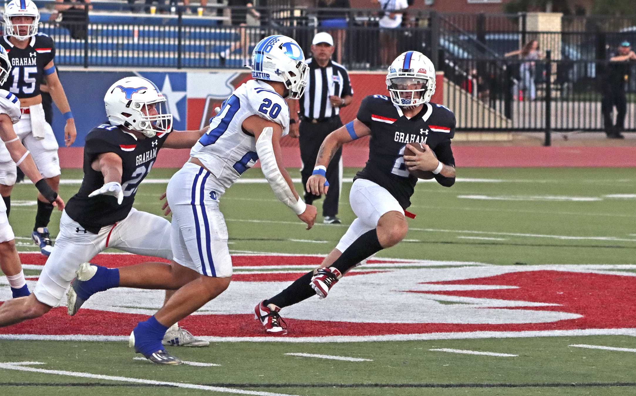 Huge first half leads Steers to win over Decatur | The Graham Leader