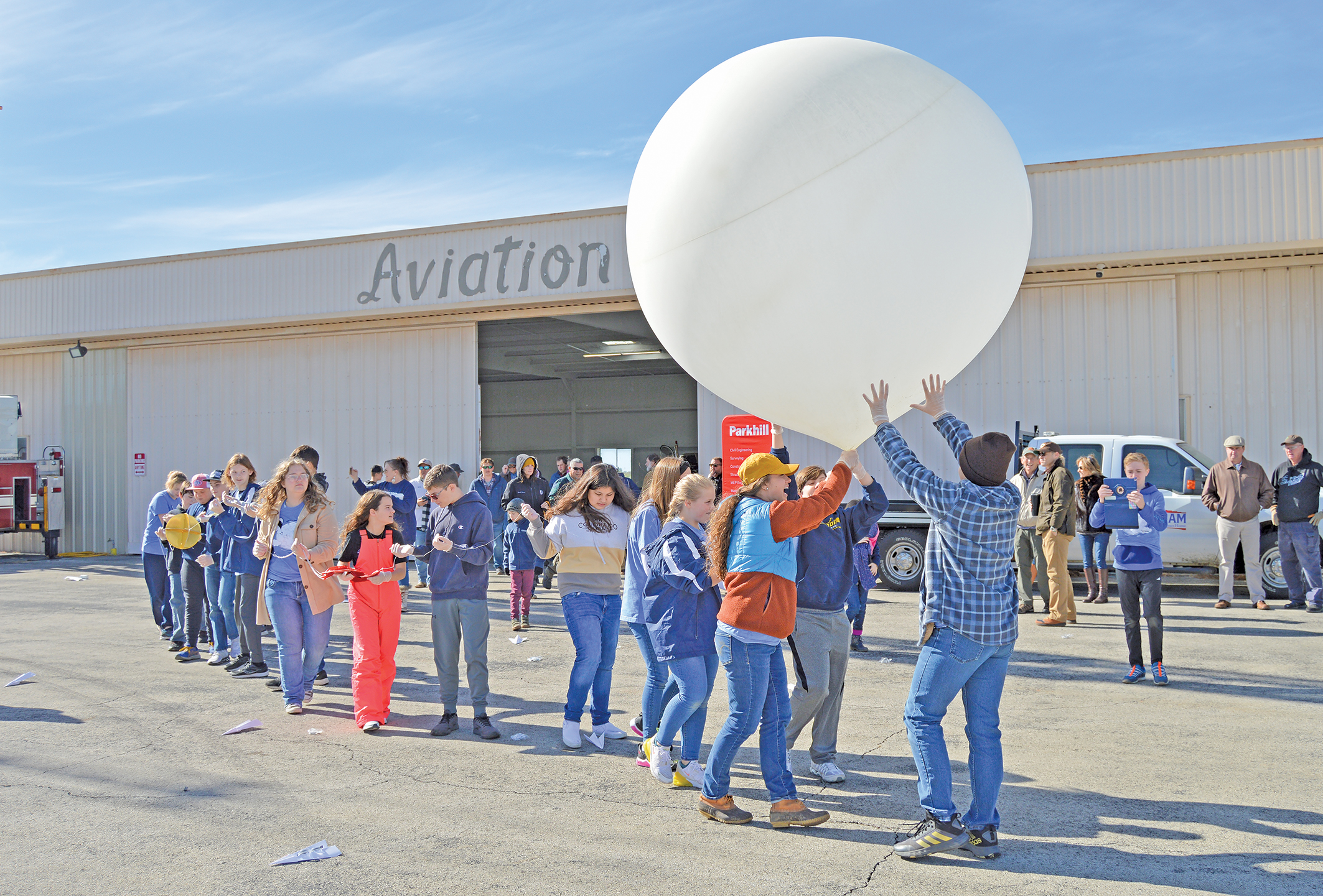 ODCS launches high-altitude balloon, student STEM project | The Graham ...