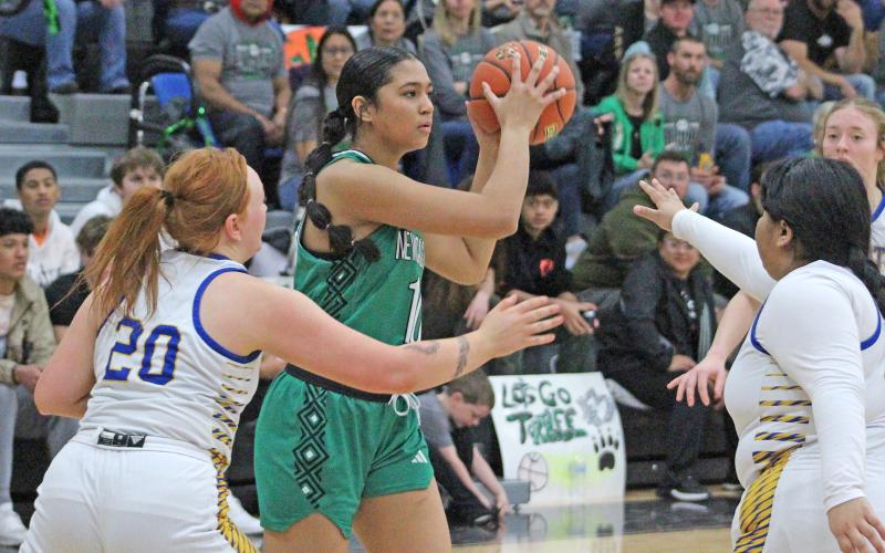 Ladycats push forward with win over Bloomburg | The Graham Leader