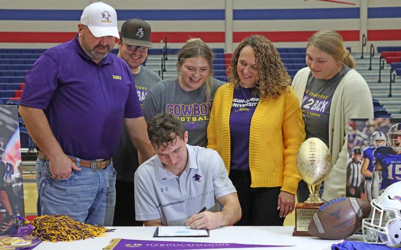 GHS athletes recognized during signing ceremony | The Graham Leader