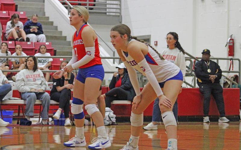 Lady Blues close district with loss to Lady Rams | The Graham Leader