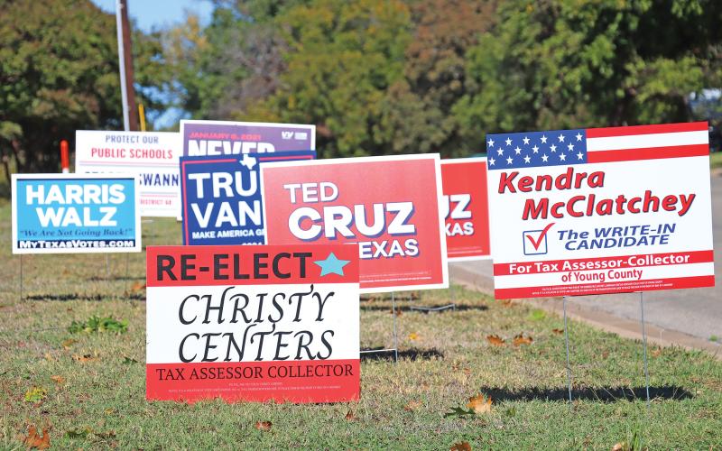 Young County sees overall increase in election turnout | The Graham Leader