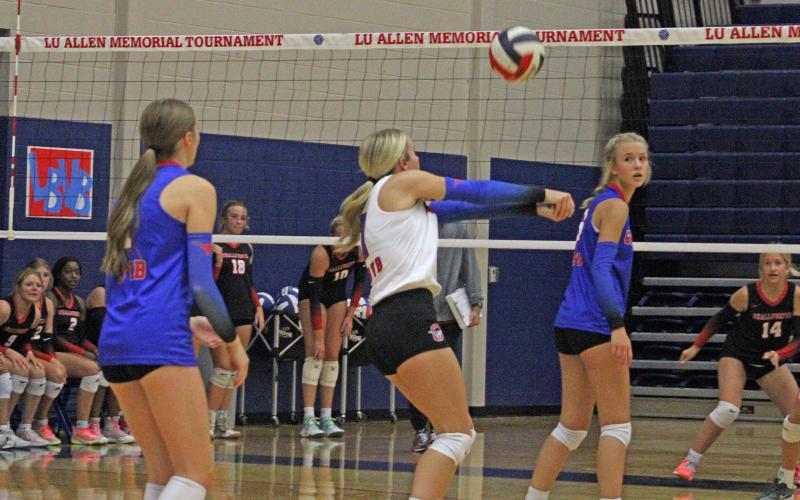 Lady Blues finish third at Lu Allen Memorial Volleyball Tournament ...