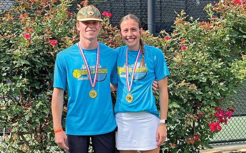Newcastle’s tennis duo finishes year at state | The Graham Leader