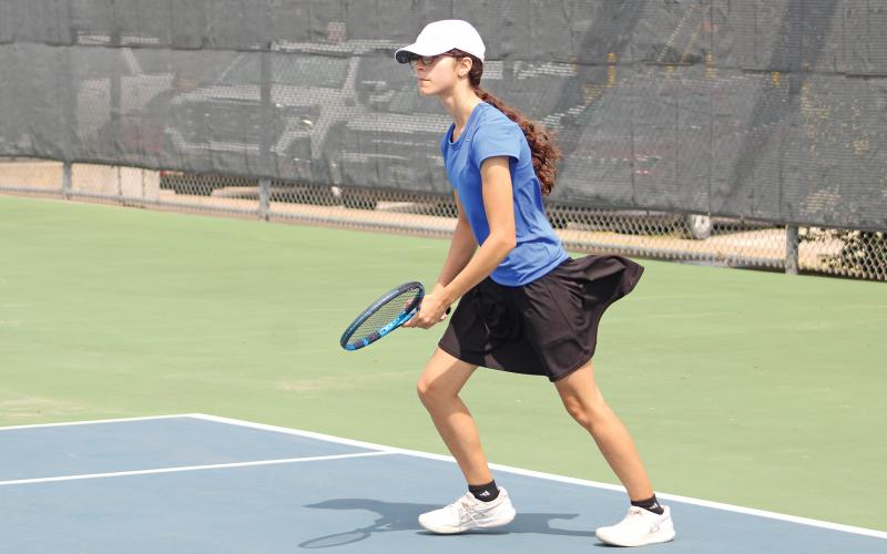 Graham tennis comes up short against Peaster | The Graham Leader
