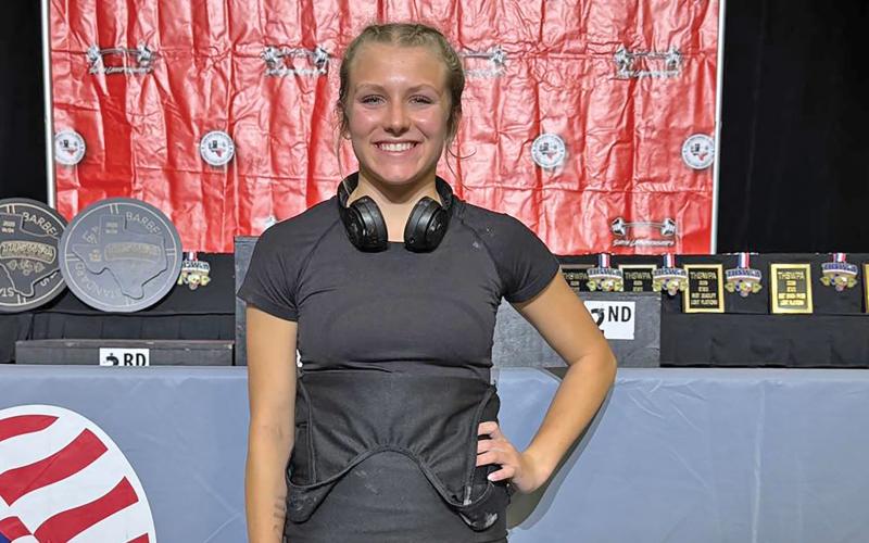 Youngblood represents NISD at state powerlifting meet | The Graham Leader