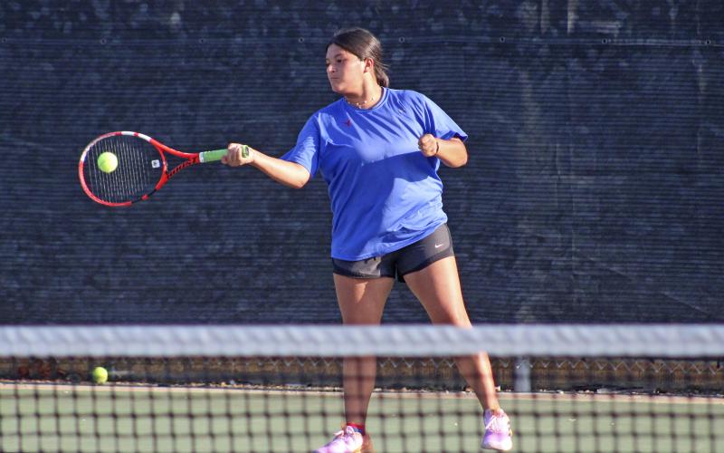 GHS tennis moves closer to playoffs with win over Bowie | The Graham Leader